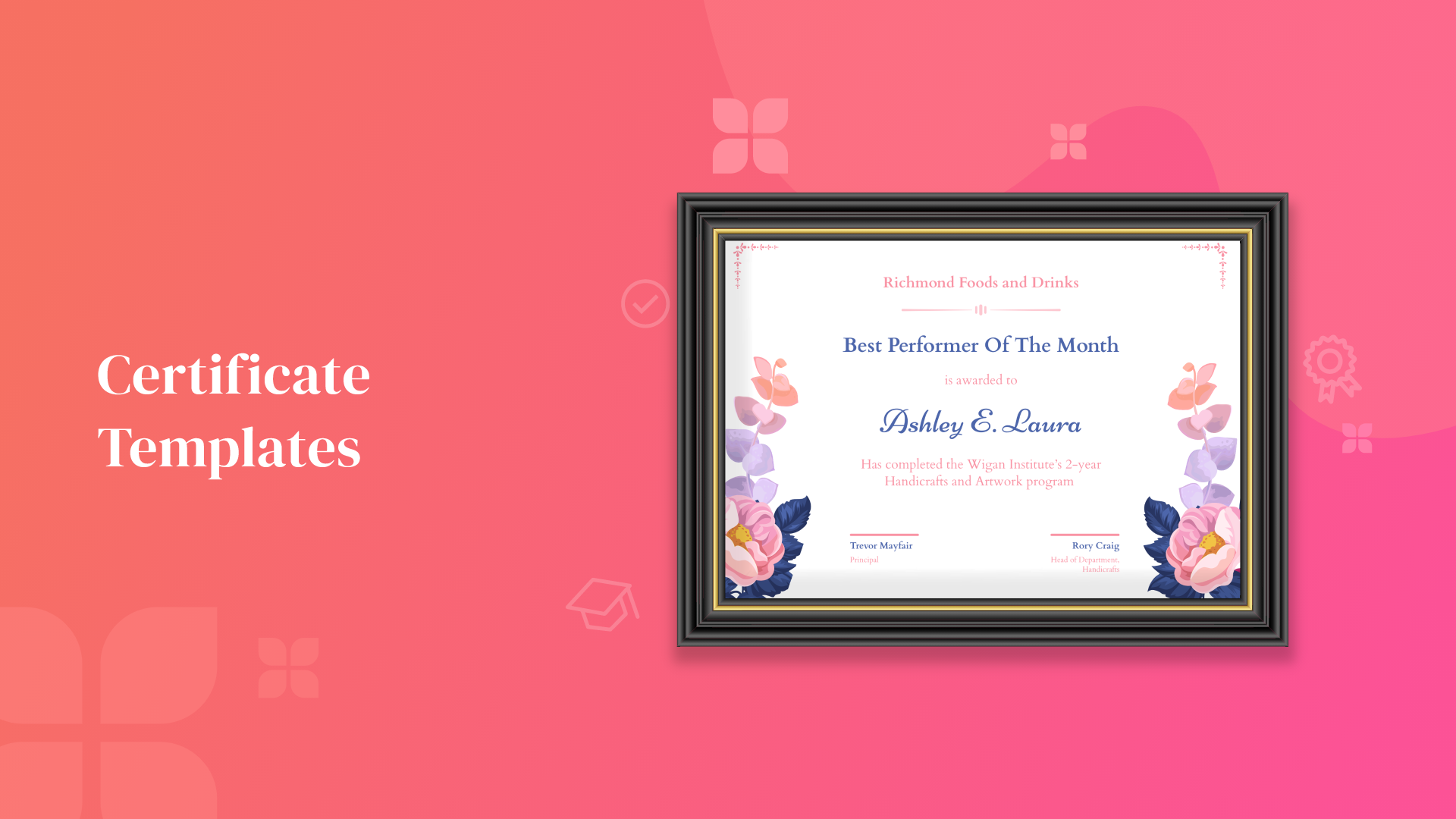 Free and Printable Appreciation Certificate Templates | Picmaker