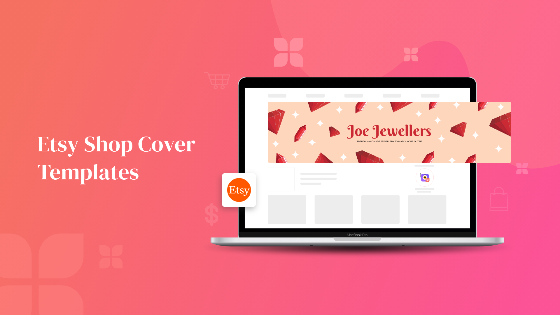Free Customizable Etsy Shop Cover Templates | Picmaker