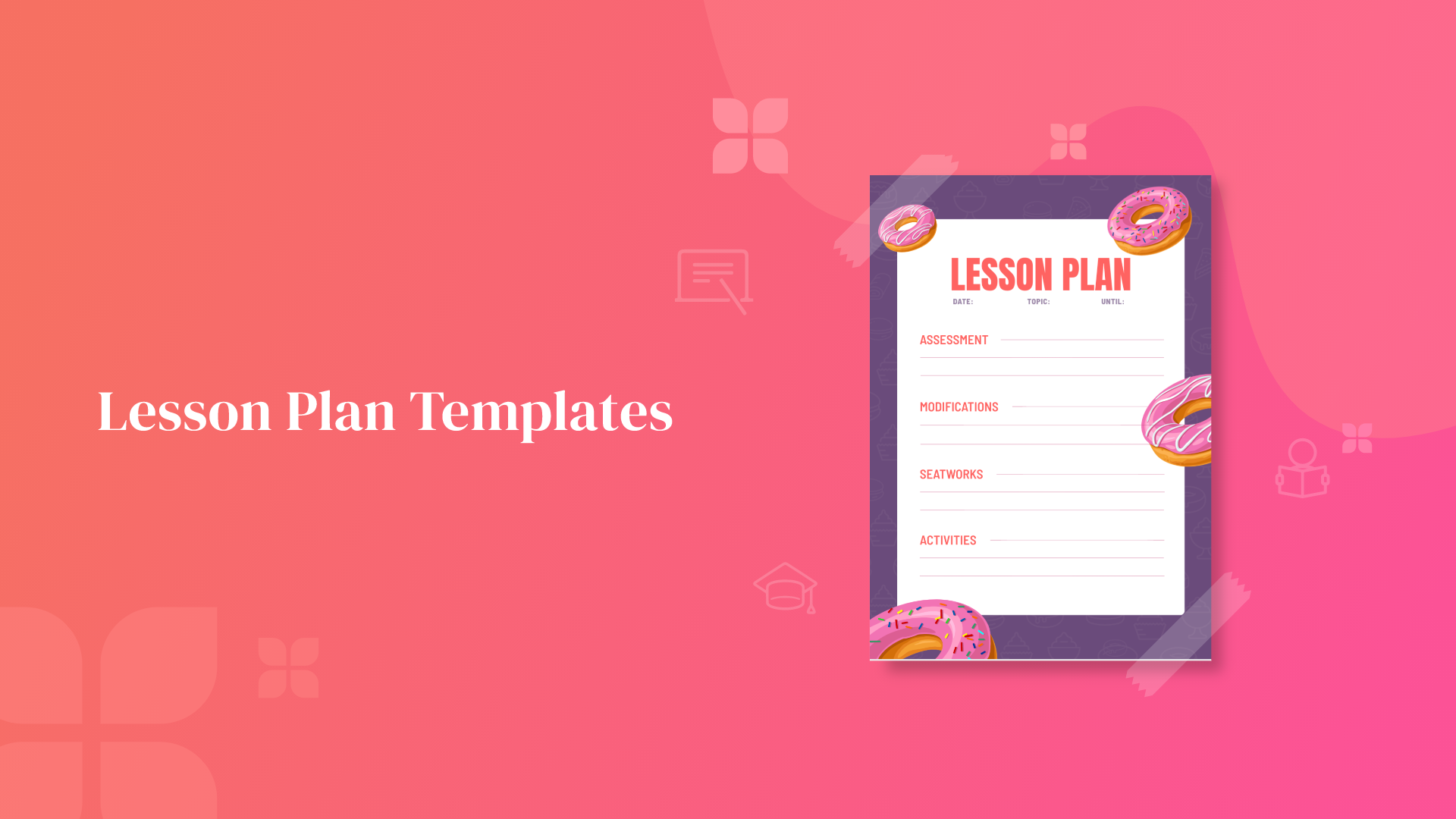 Easy and Free Customizable Lesson Plan Templates | Picmaker