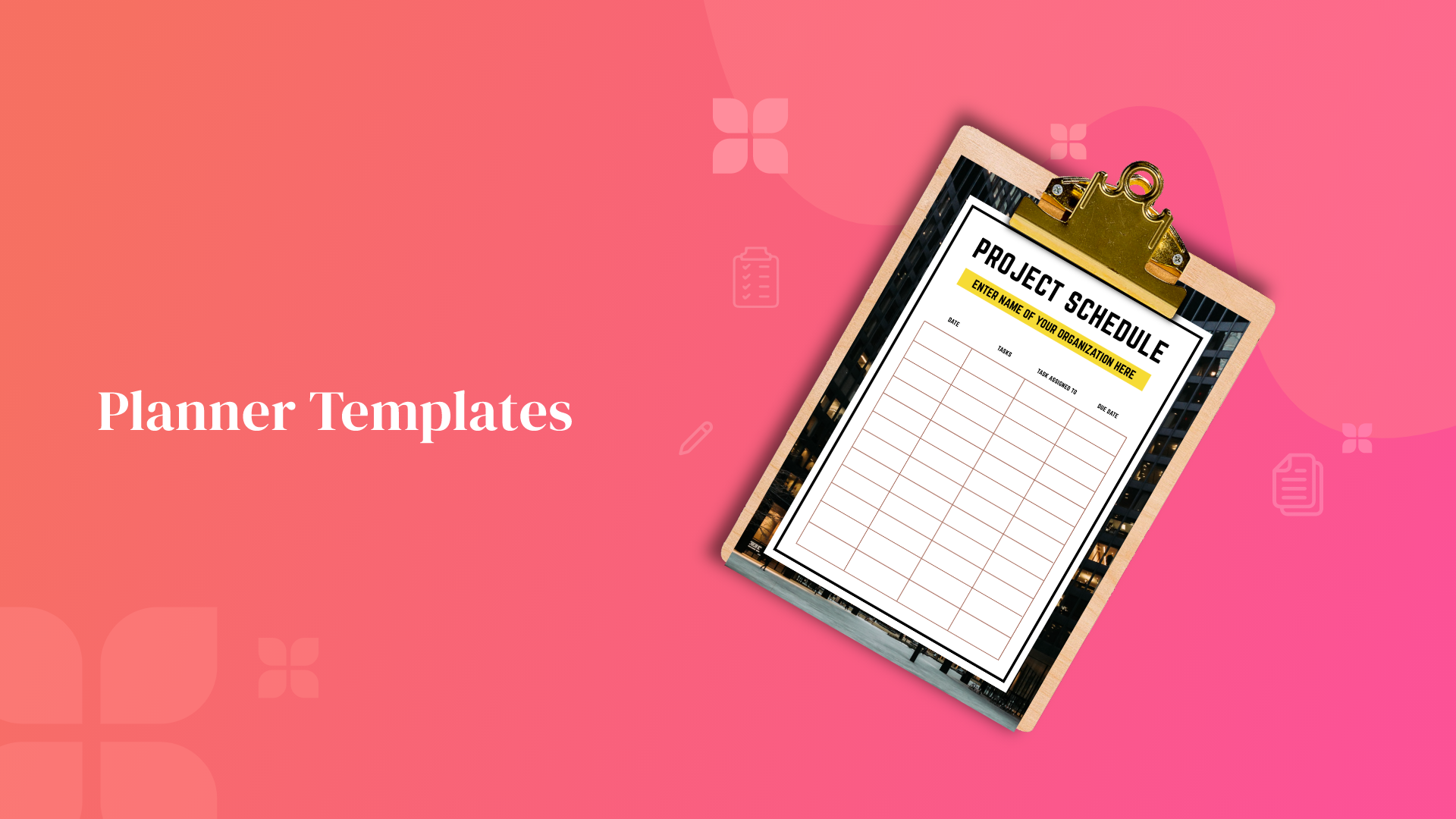 Easy and Free Customizable Planner Templates | Picmaker