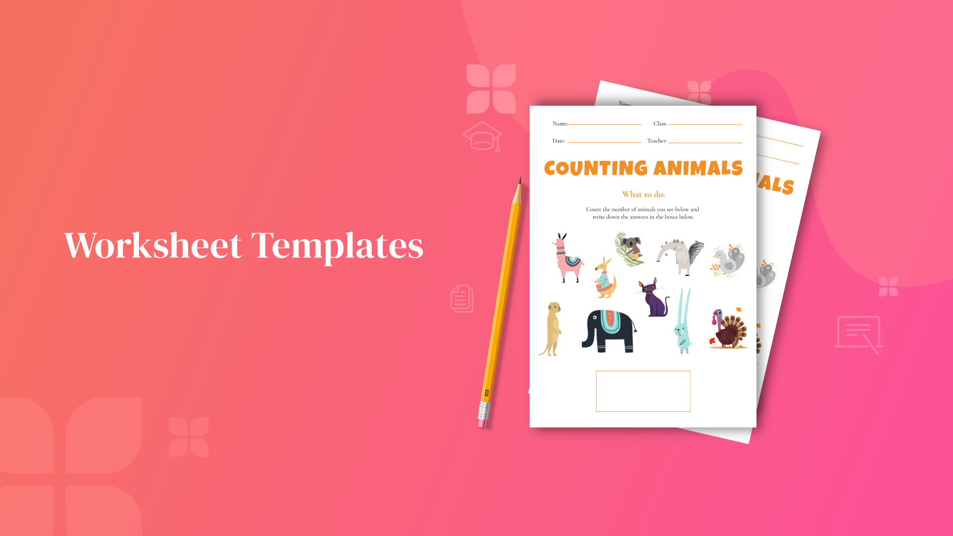 Free Custom Printable Illustration Worksheet Templates | Picmaker